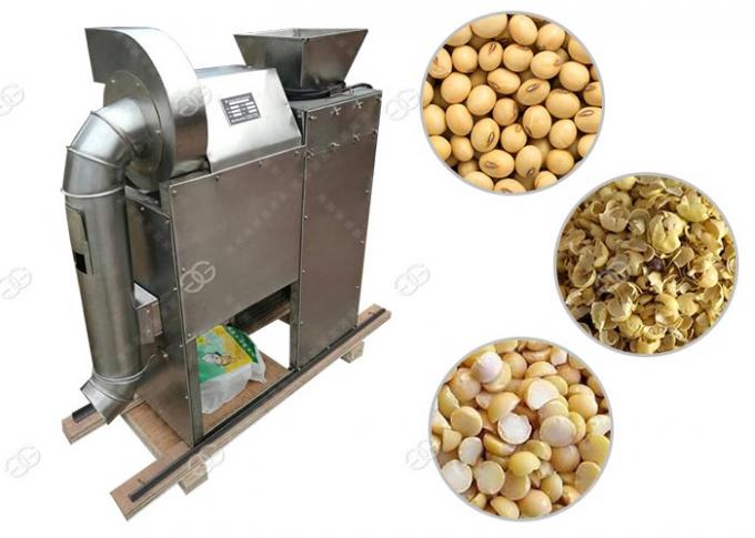 Dry Type Nuts Roasting Machine Soybean Green Peas Peeling And Splitting ...