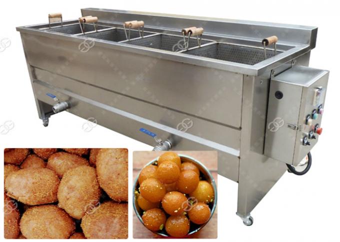 Customized Automatic Fryer Machine Chum Chum Fryer Equipment 12 Months ...