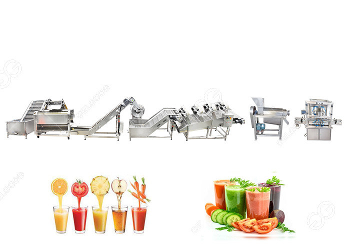 Automatic Complete Fruit Pulp Processing Equipment Fruit Juice ...
