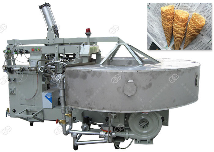 Stainless Steel Ice Cream Cone Making Machine 380V Voltage 1800pcs / H ...