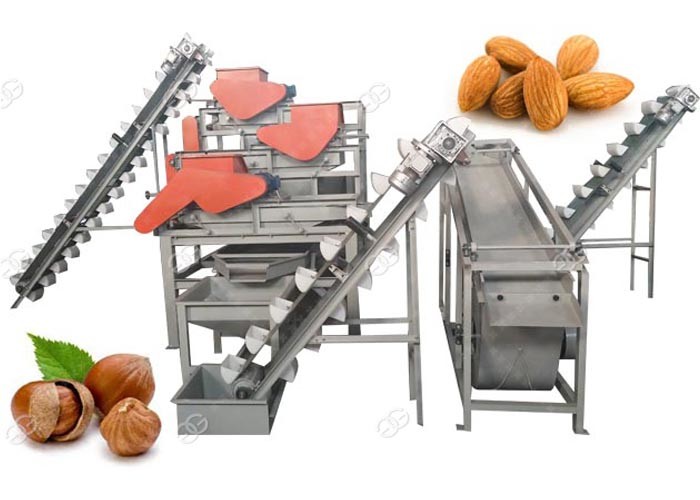 Hazelnut Almond Shell Cracking Machine Manual Henan GELGOOG Machinery ...