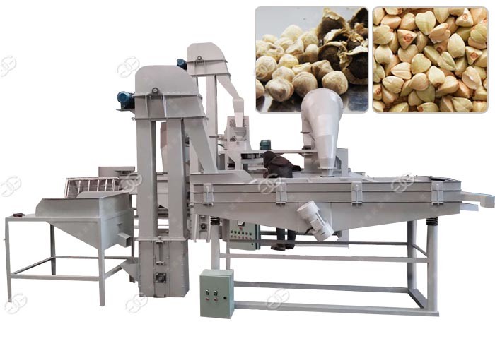 Buckwheat Grading Nut Shelling Machine , Hulling Dry Areca Nut Peeling ...