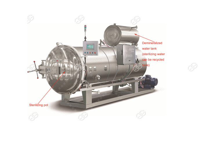 Continuous Circulation Glass Bottle Sterilization Machine Automatic ...