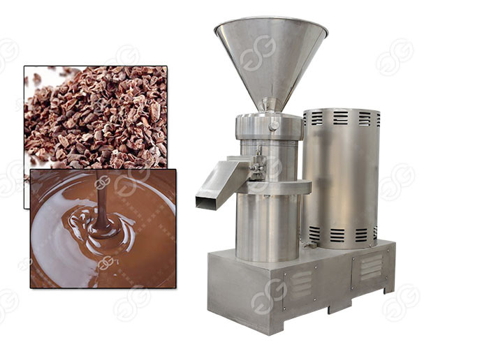 Manual Cocoa Bean Grinding Machine / Cacao Nib Grinder Colloid Mill ...