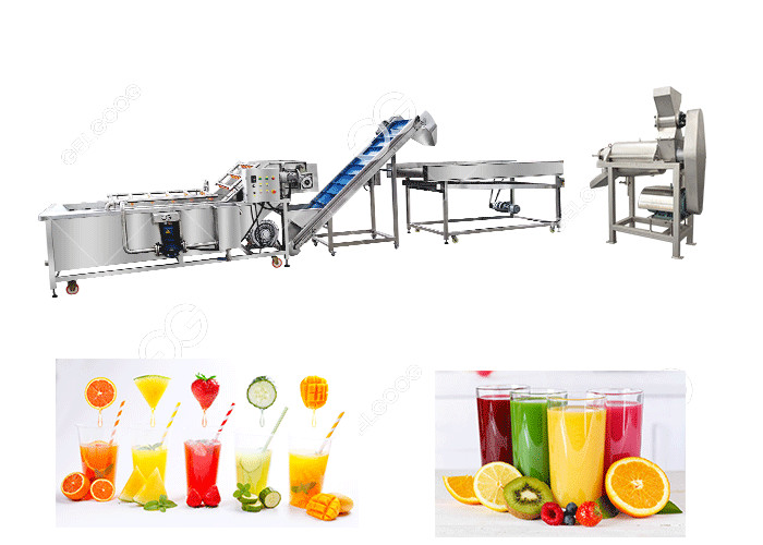 Automatic Complete Fruit Juice Production Line For Commerical CE Standard