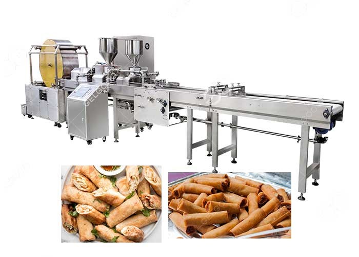 Automatic Spring Roll Machine|Sigara Boregi Processing Line 4000pcs/h